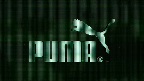 PUMA Logo Pixel Screen Animation. Futuri... | Stock Video | Pond5