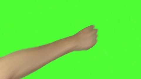 Punching hand signature. Green screen ha... | Stock Video | Pond5