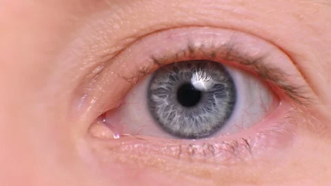 pupil in the eye closeup. female eye | Stock Video | Pond5