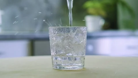 Water Frame Impact Stock Videos – Royalty-Free HD & 4K Videos