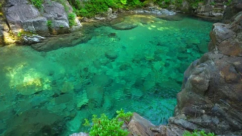 Pure Fresh Clear Spring Water /Atera Val... | Stock Video | Pond5