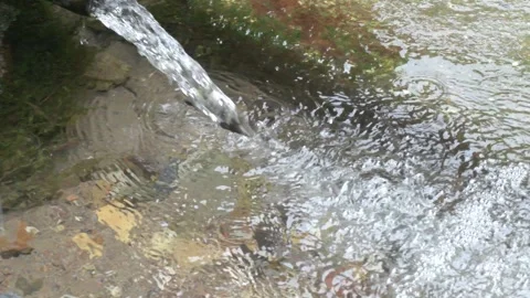 Water Flowing Pipe Stock Video Footage | Royalty Free Water Flowing ...