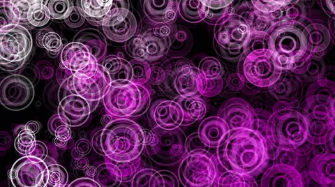 Purple Abstract Animated Circles - 4K Re... | Stock Video | Pond5