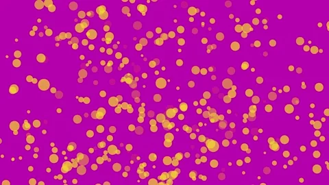 Purple animated background yellow flying... | Stock Video | Pond5