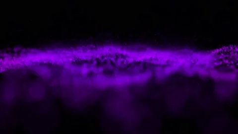 Purple color moving particles background | Stock Video | Pond5