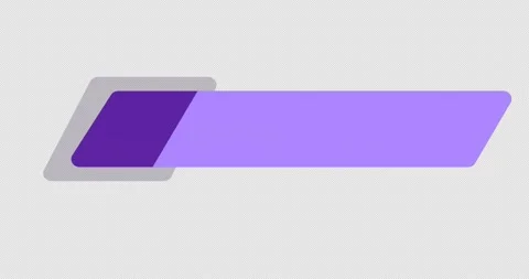 Purple-colored lower third animation in ... | Stock Video | Pond5