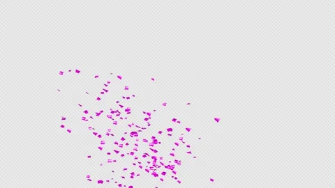 Confetti Explosion Alpha Stock Video Footage | Royalty Free Confetti ...