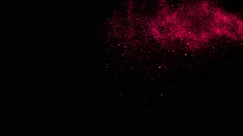 Purple dust particles in alpha backgroun... | Stock Video | Pond5