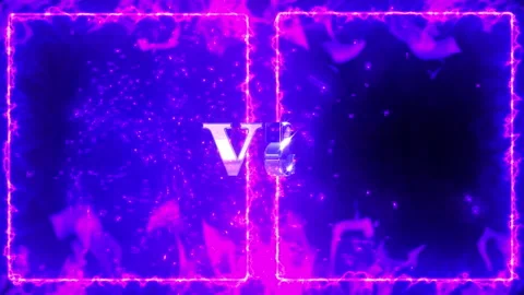 purple fire versus interface background ... | Stock Video | Pond5