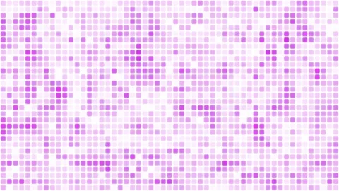 Purple floating cyber squares on white b... | Stock Video | Pond5