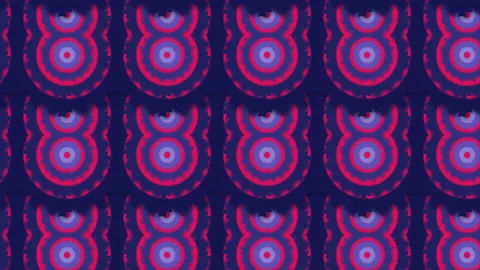 Purple Floral Seamless Looping Animated ... | Stock Video | Pond5