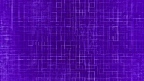 Purple Geometric Circuit Board Loop Up A... | Stock Video | Pond5