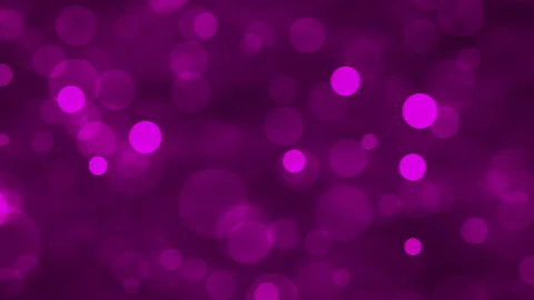 Purple glowing bokeh particles animation... | Stock Video | Pond5