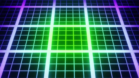 Purple to Green Colored Grid Background ... | Stock Video | Pond5