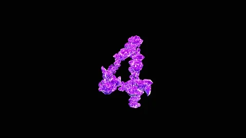 Number Four Stock Footage ~ Royalty Free Stock Videos | Pond5