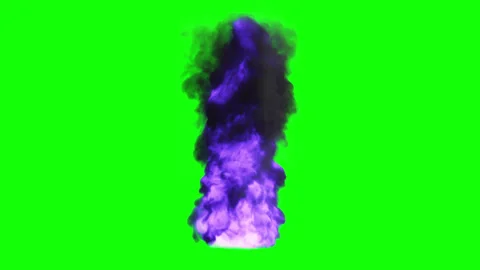 purple magic fire. purple fire on green ... | Stock Video | Pond5