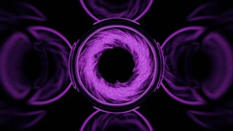 Purple magic portal circle seamless loop... | Stock Video | Pond5