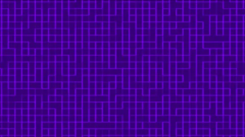 Purple Maze Pattern Animation - grid bac... | Stock Video | Pond5