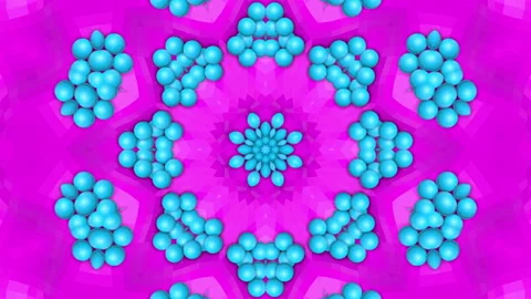 purple moving patterns on a turquoise ba... | Stock Video | Pond5