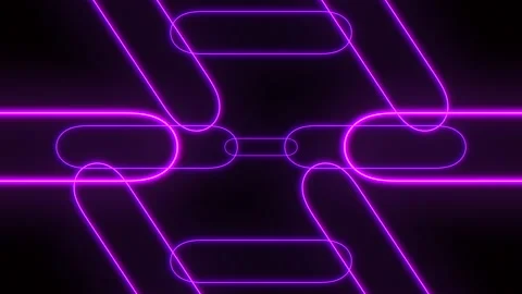 Purple neon lines in rows on black gradi... | Stock Video | Pond5