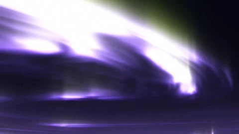 Purple Northern Lights in the night sky.... | Stock Video | Pond5