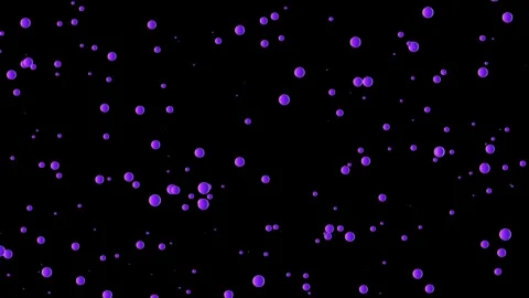 Purple particles black screen 4K | Stock Video | Pond5