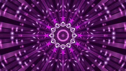 purple shape and flashing light on black... | Stock Video | Pond5