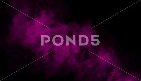 Purple smoke on the floor. Isolated texture overlays background ...