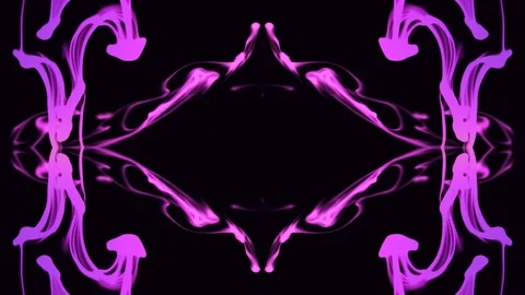 Purple smoke in motion. Abstract pattern... | Stock Video | Pond5