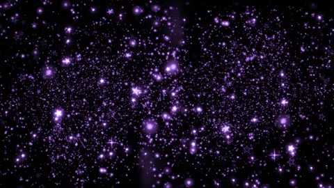 Purple Sparkles on Black Background 4K L... | Stock Video | Pond5