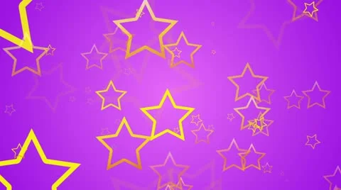 Purple Stars Background Loop | Stock Video | Pond5