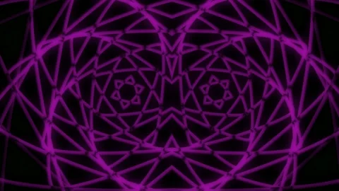 Purple Trippy Visuals Vj Loop Animation ... | Stock Video | Pond5