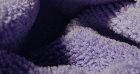 Purple wool fiber texture extreme close ... | Stock Video | Pond5