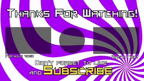 Purple Youtube End Screen Video Card Ani... | Stock Video | Pond5