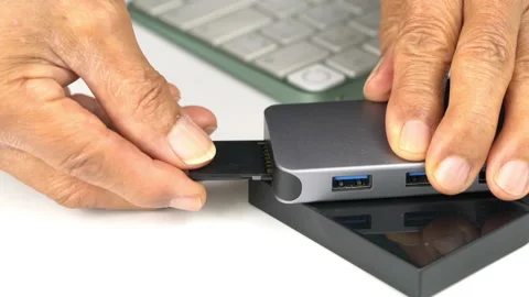 Usb Hub Stock Footage ~ Royalty Free Stock Videos | Pond5