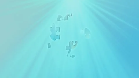 Puzzle Pieces Clean Logo Reveal – Modern Assembly Animation for ...