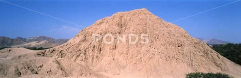 Pyramid of royal tombs of the lord of sipan huaca arquelogical site ...