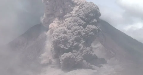 Pyroclastic Flow As Volcanic Eruption Ta... | Stock Video | Pond5