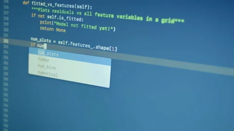 Python Code Stock Videos – Royalty-Free HD & 4K Videos | Pond5