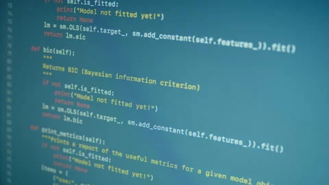 Python Code Stock Videos – Royalty-Free HD & 4K Videos | Pond5