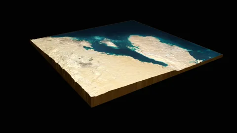 Qatar 3D Map Stock Video Footage | Royalty Free Qatar 3D Map Videos | Pond5