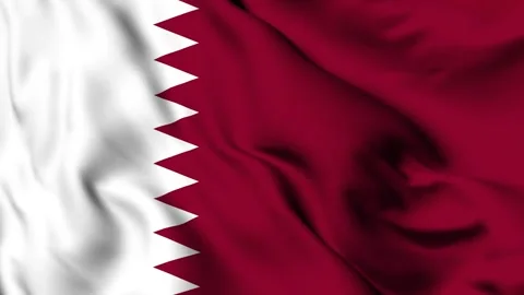 Qatar Flag Stock Footage ~ Royalty Free Stock Videos | Pond5