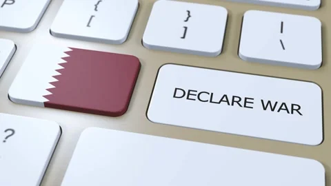 Qatar Flag Icon Stock Video Footage | Royalty Free Qatar Flag Icon ...