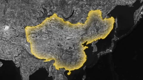 Qing empire Map animation, Qing dynasty ... | Stock Video | Pond5