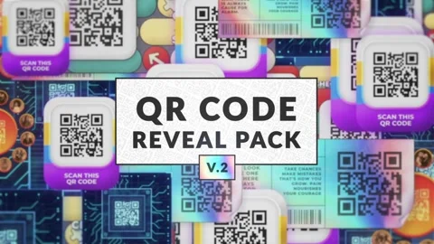 QR Code Reveal Pack 2 ~ After Effects Project #265601975