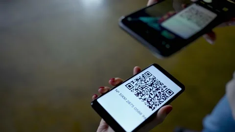 QR Code Scanner on the Smartphone close ... | Stock Video | Pond5