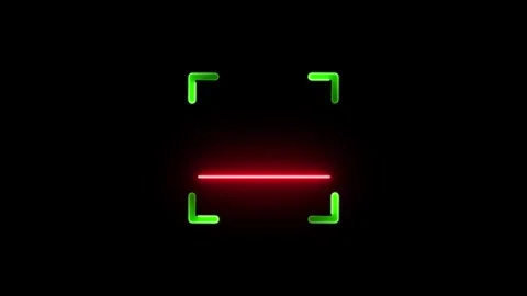 QR Code Scanning Animation Red QR Code ... | Stock Video | Pond5