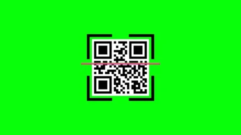 QR Green Screen Background | Stock Video | Pond5