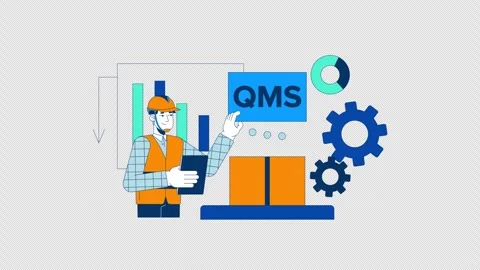 Quality management system in manufacturi... | Stock Video | Pond5