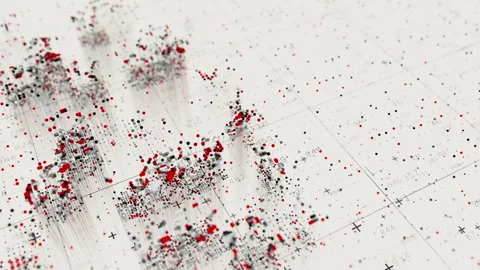 Quantum computing animation. Big Data in... | Stock Video | Pond5